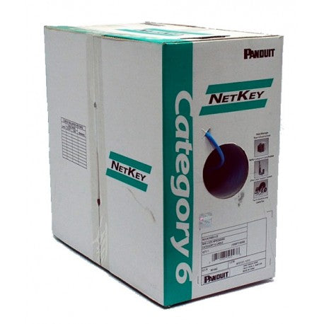 Cable Panduit NetKey Cat 6 LSZH Azul 305m - NUL6CR04BU-CE – Batek