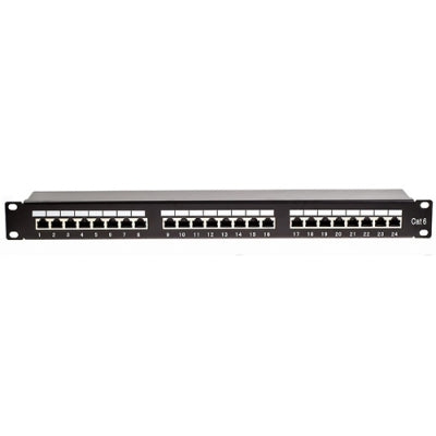 Patch Panel 24 puertos Cat 6 Exelink – Batek